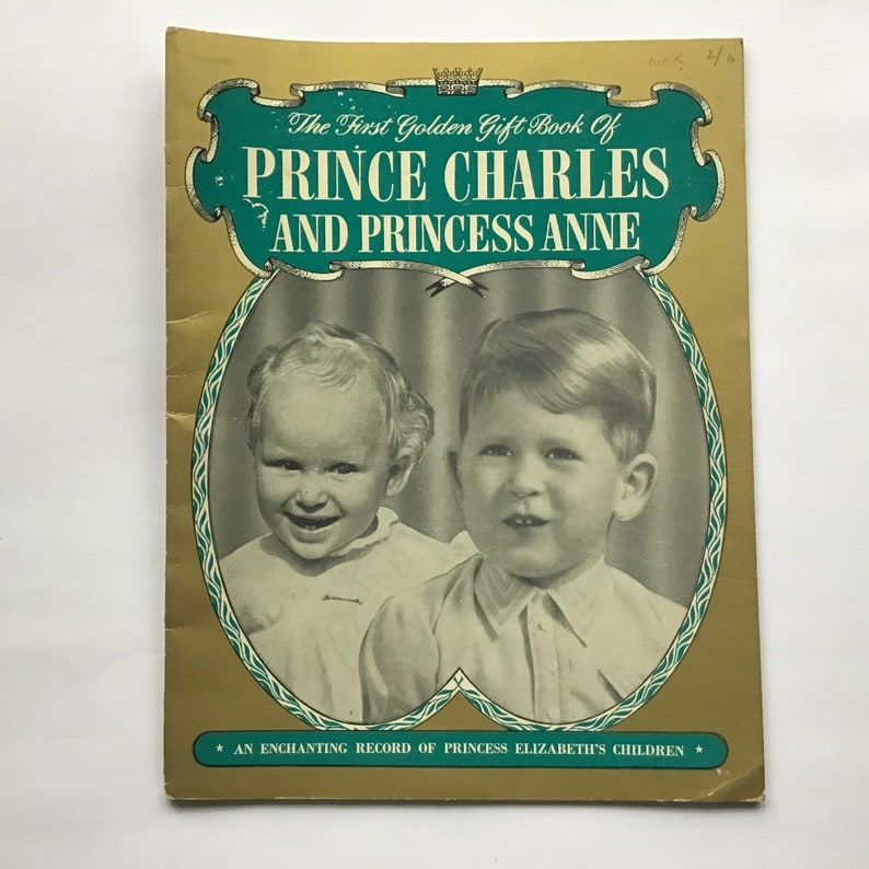 First Golden Gift Book of Prince Charles and Princess Anne Pitkin ...