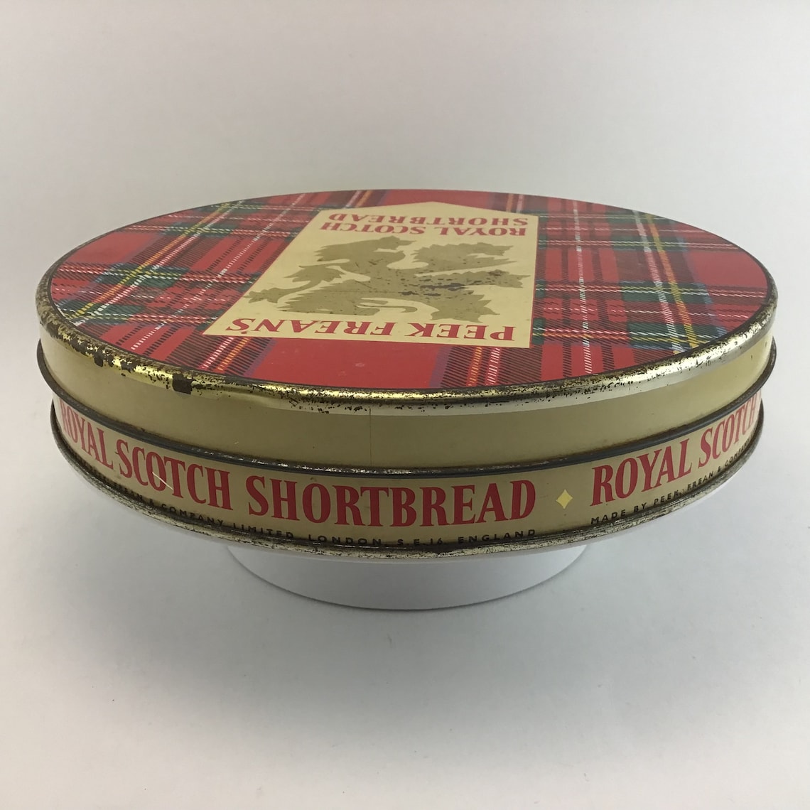 Peek Freans Tin Royal Scotch Shortbread Biscuit Tin Cookie Tin Box ...