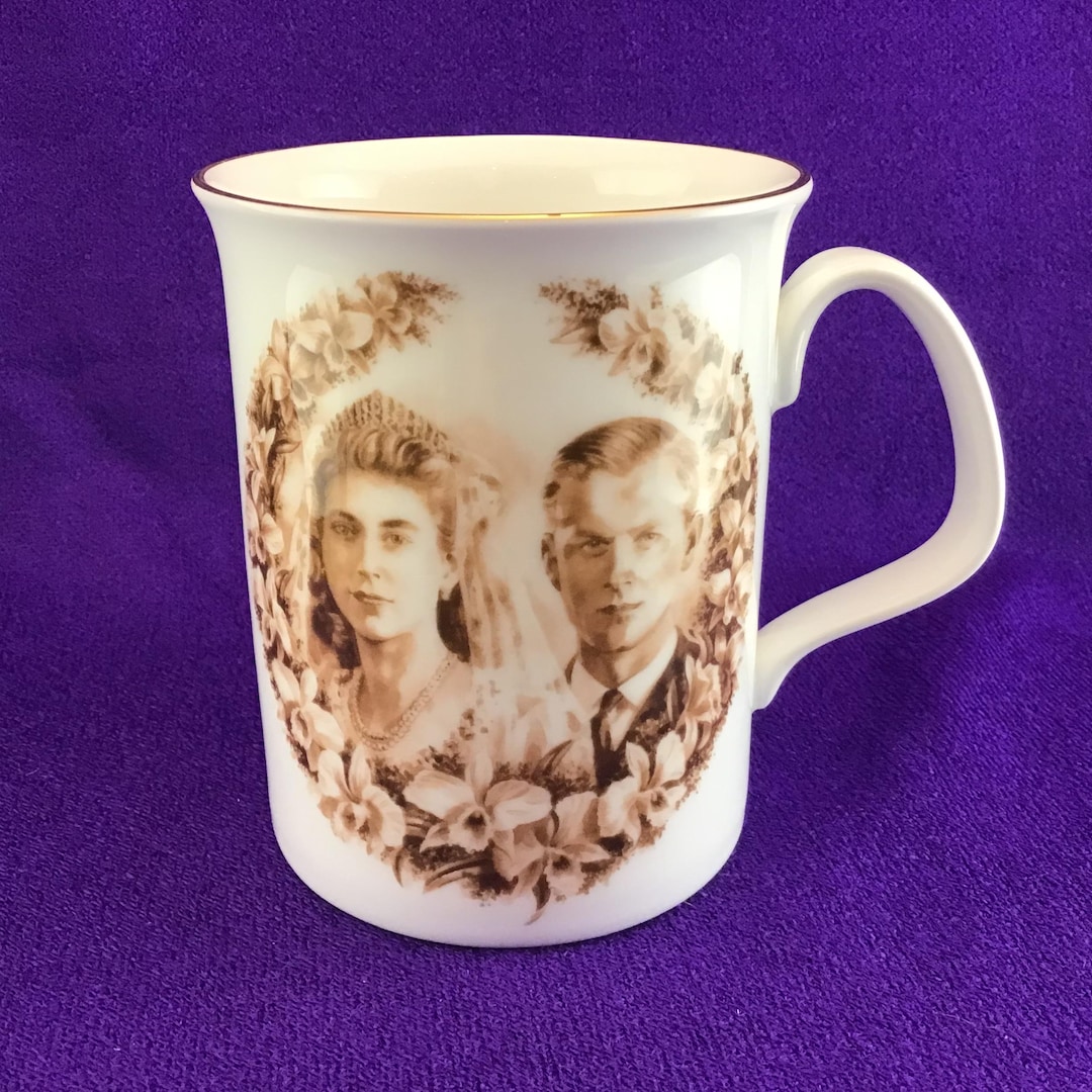 Queen Elizabeth II Prince Philip Golden Wedding Anniversary Royal ...