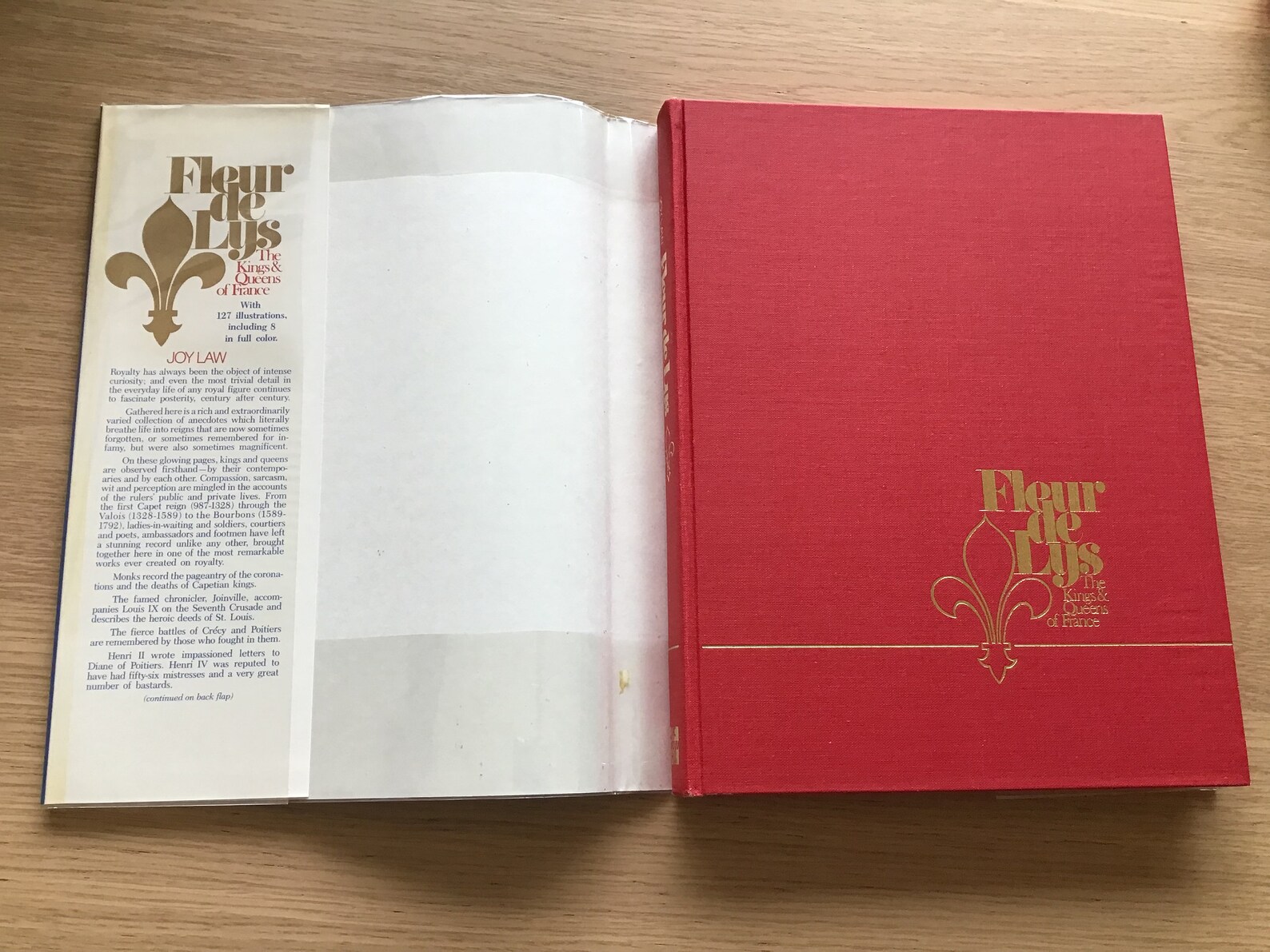 Fleur De Lys the Kings & Queens of France by Joy Law Hardcover - Etsy