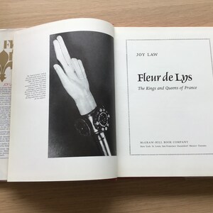 Fleur De Lys the Kings & Queens of France by Joy Law Hardcover - Etsy