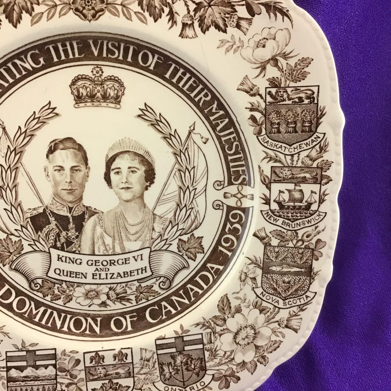 King George VI Queen Elizabeth Visit to the Dominion of Canada 1939 ...