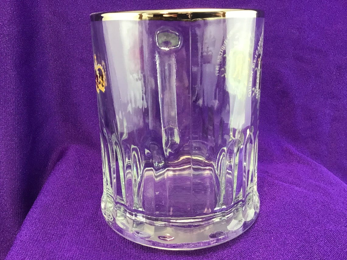 Queen Elizabeth II Silver Jubilee Beer Mug Tankard 1977 - Etsy