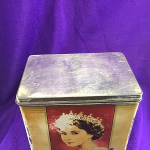 Queen Elizabeth II Coronation Tin - Etsy