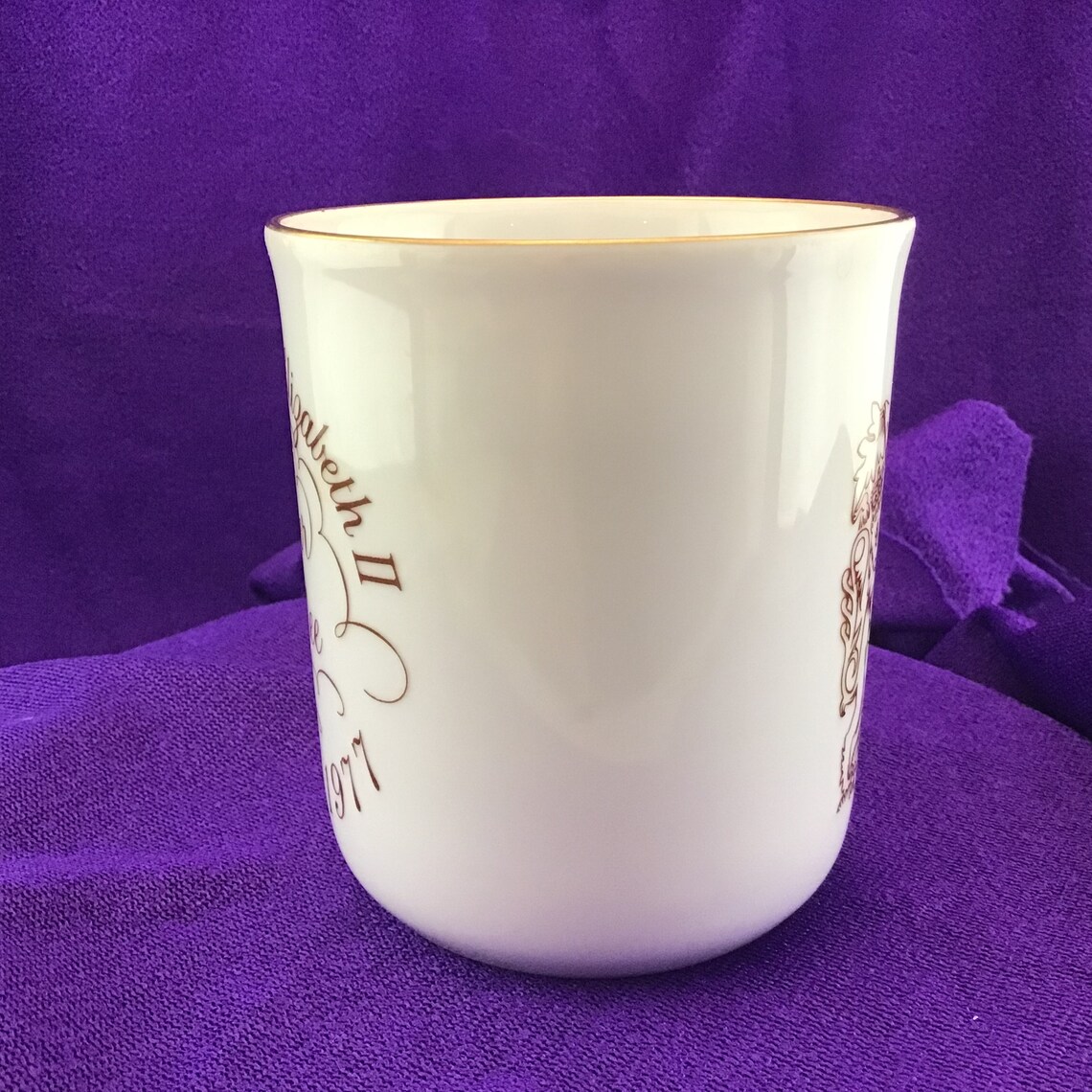 Queen Elizabeth II Silver Jubilee Mug 1952 1977 Coffee Cup Tea Mug ...