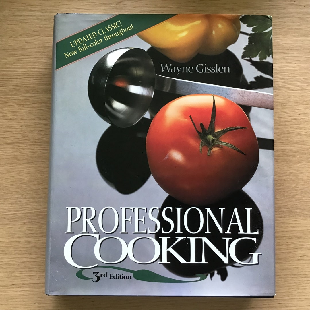 Professional Cooking by Wayne Gisslen 3rd Edition Hardcover - Etsy