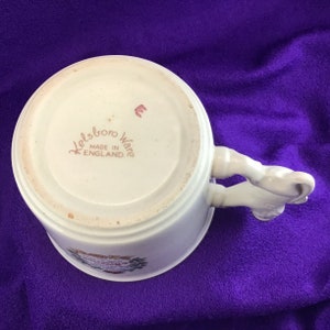 Queen Elizabeth II Coronation Mug Lion Handle Kelsboro Ware Made in ...