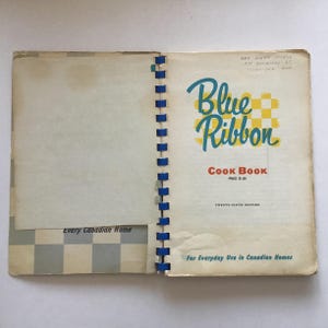 Blue Ribbon Cook Book Coil-bound 26th Edition for Everyday Use in ...
