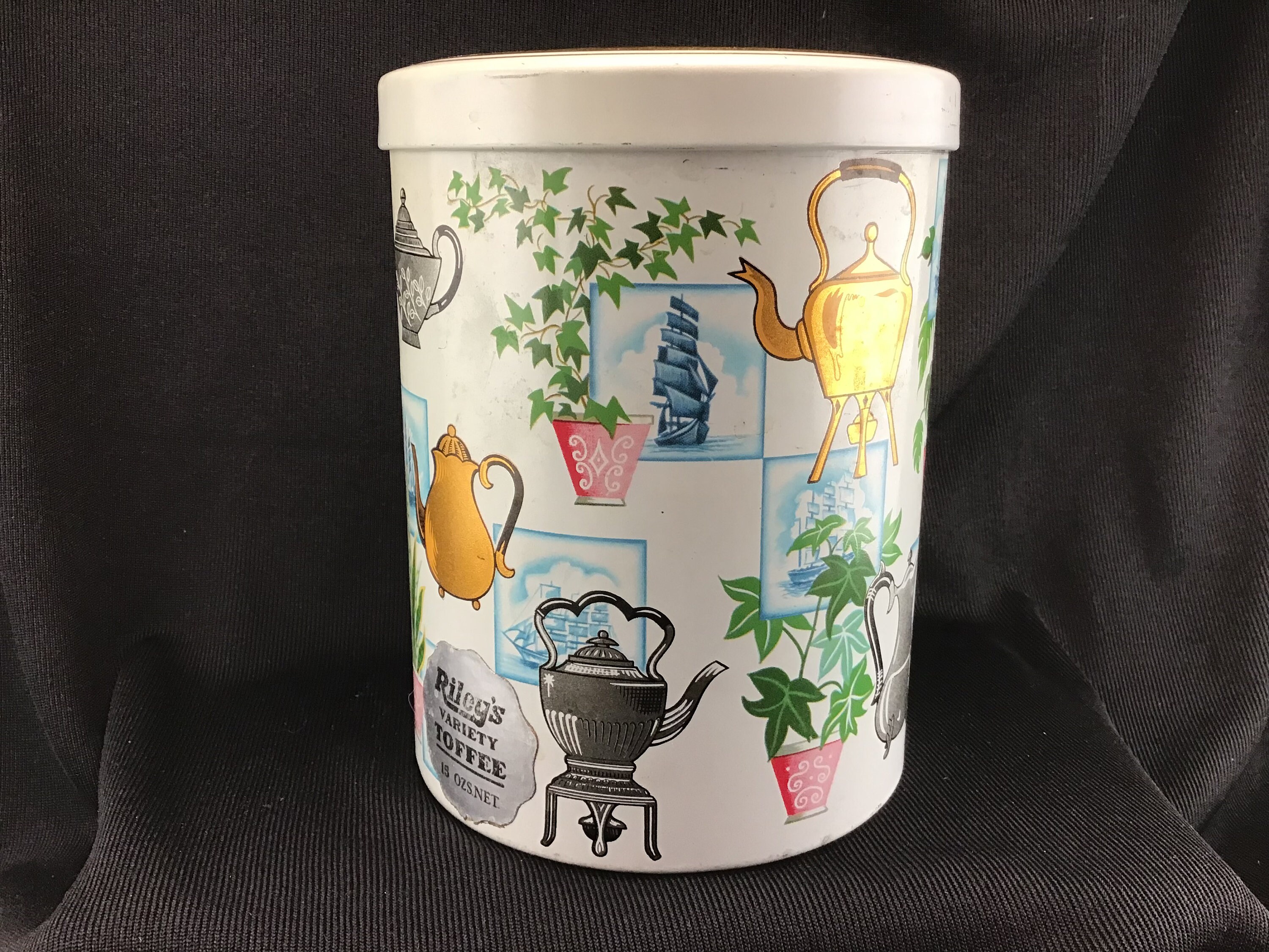 Rileys Toffee Tin Teapots Coffee Pots England - Etsy