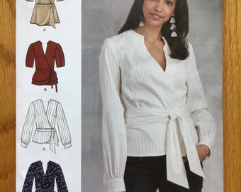 Misses' Blouse Pattern Size 6 8 10 12 14 Simplicity 8737 | Etsy