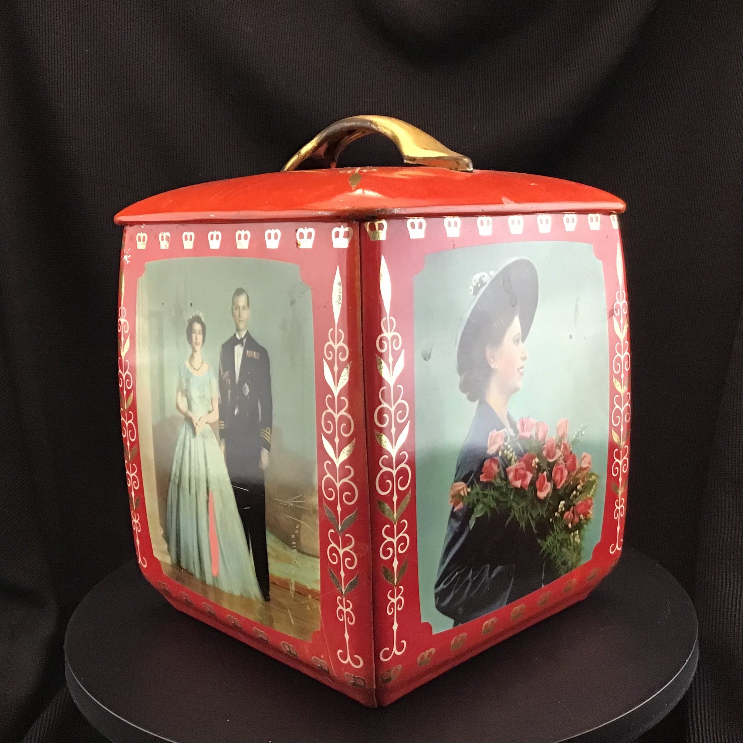 Queen Elizabeth Coronation Toffee Tin Edward Sharp & Sons 1953 - Etsy