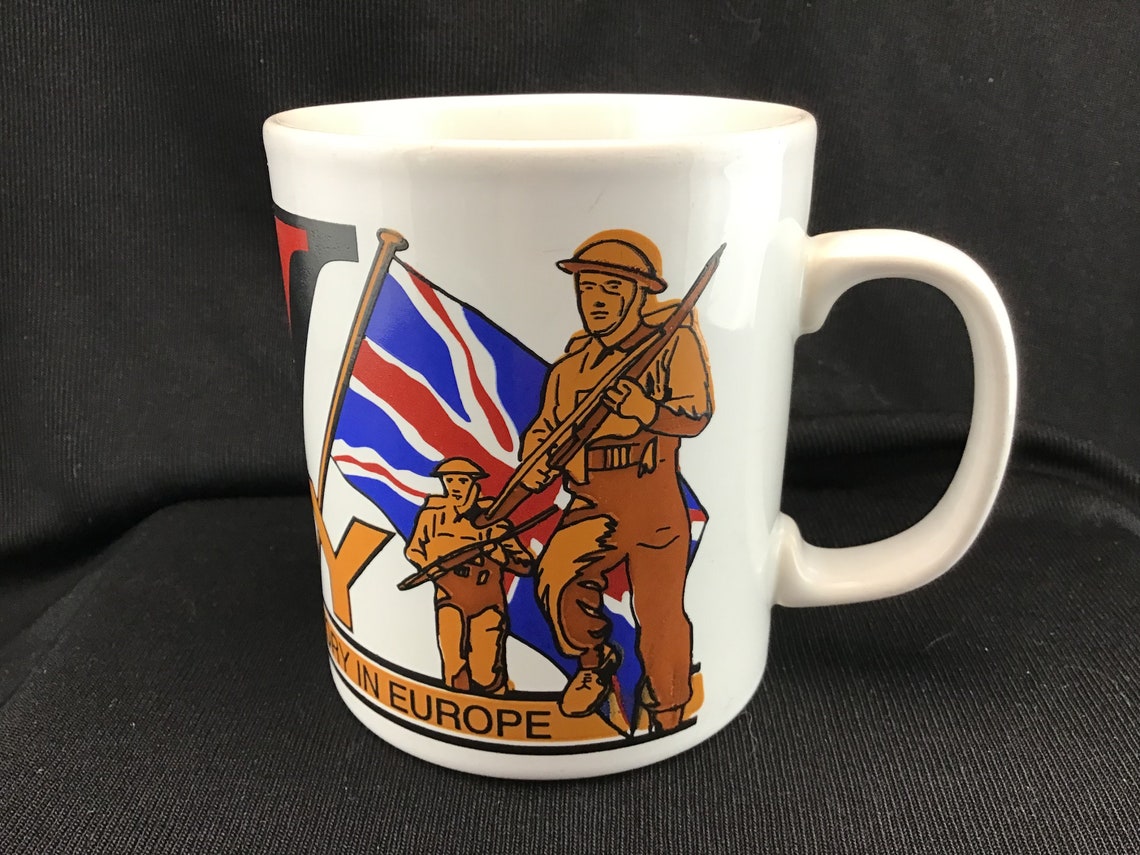 Victory in Europe 50th Anniversary Mug VE Day Mug WW2 Mug Kilncraft - Etsy
