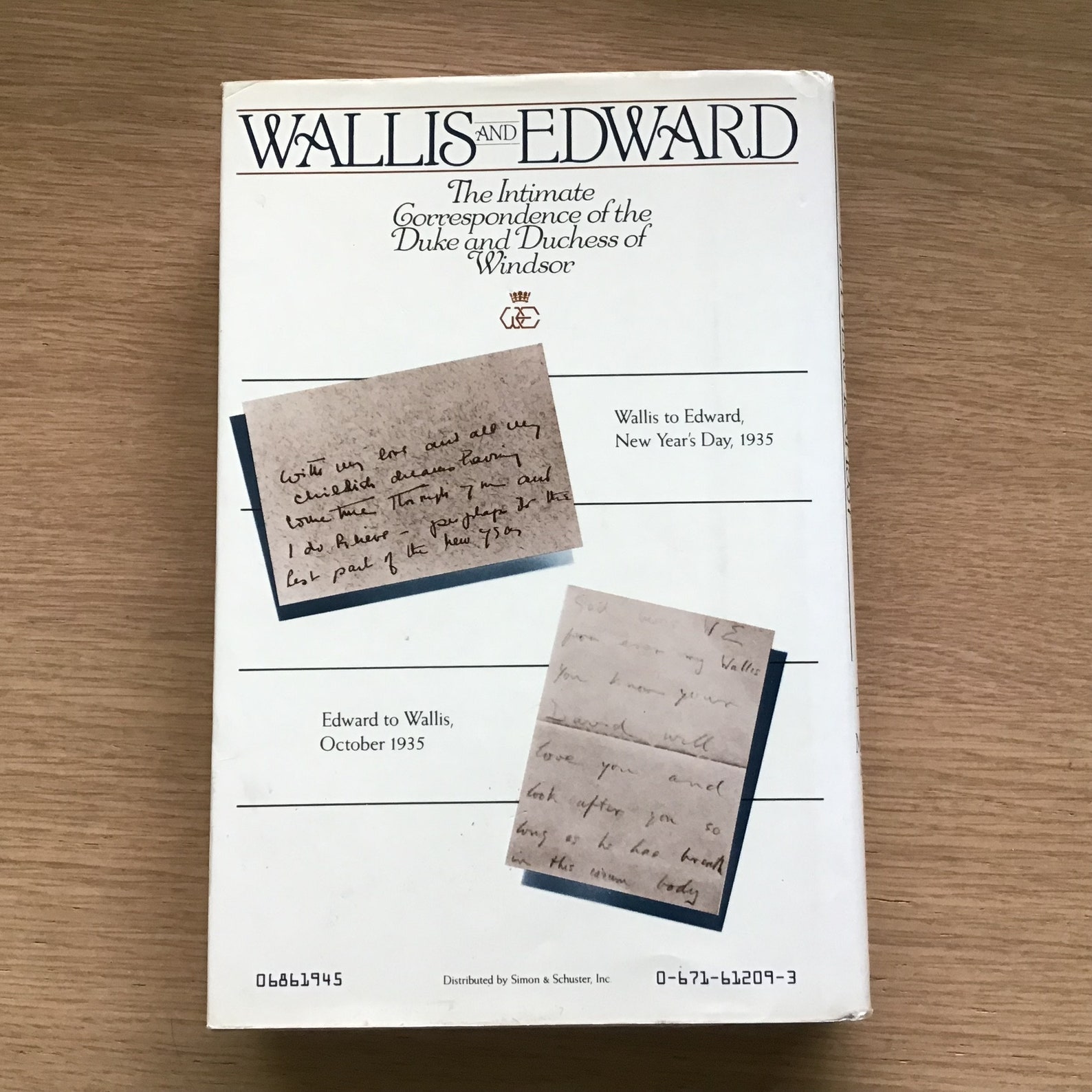 Wallis and Edward Letters 1931 - 1937 the Intimate Correspondence of ...