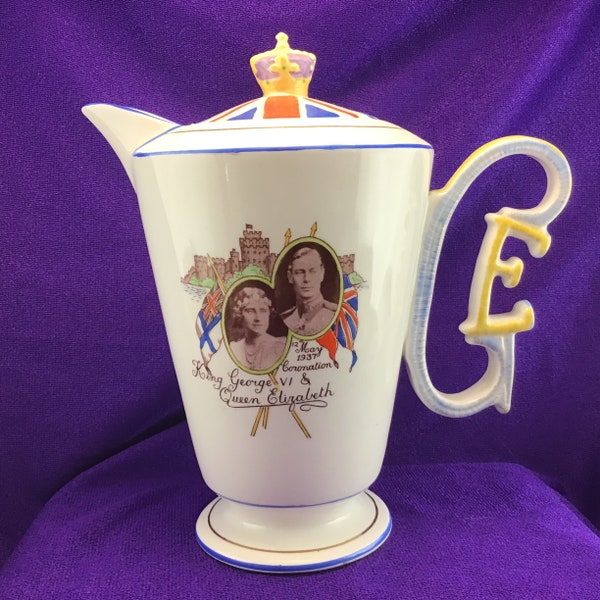 Queen Elizabeth Tea Pot - Etsy