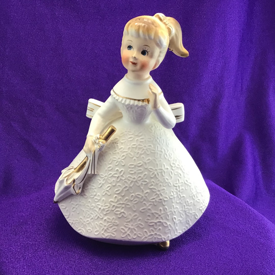 Rubens Lady Planter Made in Japan Girl With Parasol 586M Bridal or ...