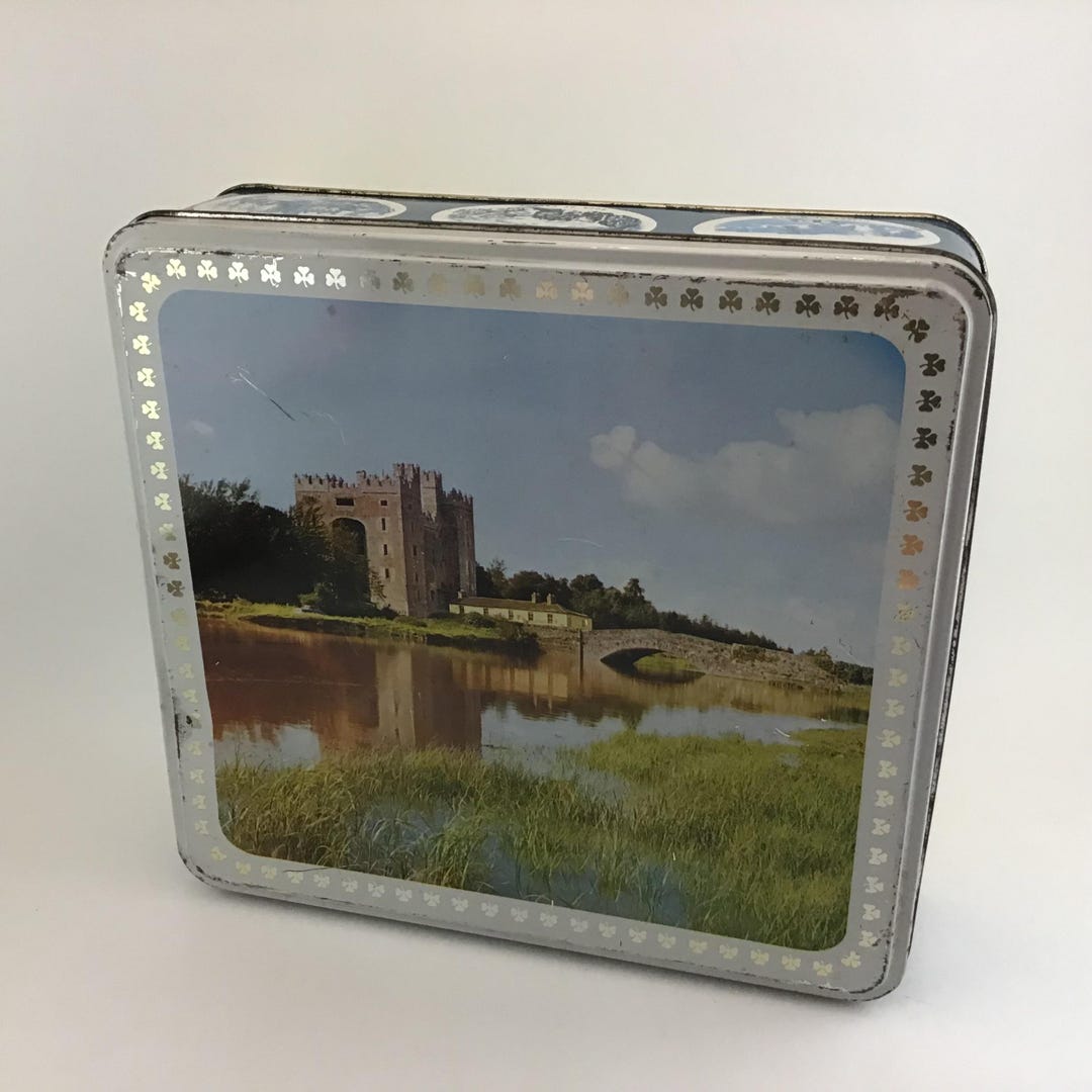 Jacobs Bunratty Castle Tin Biscuit Tin Irish Biscuits Cookie Tin Box ...