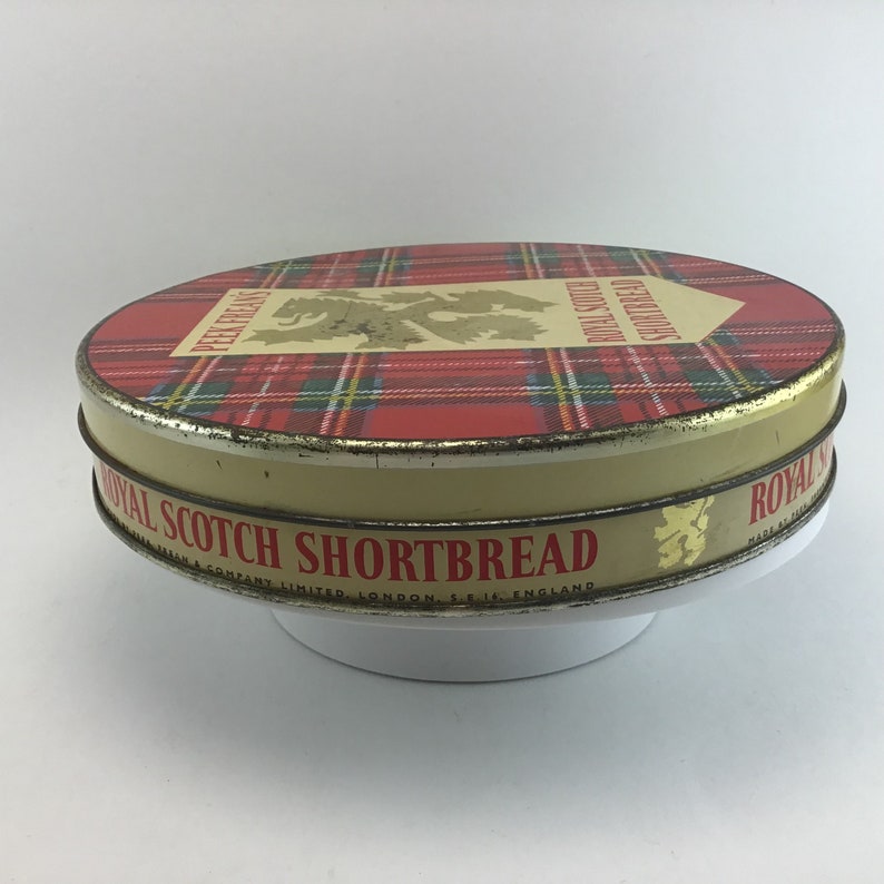Peek Freans Tin Royal Scotch Shortbread Biscuit Tin Cookie Tin Box ...