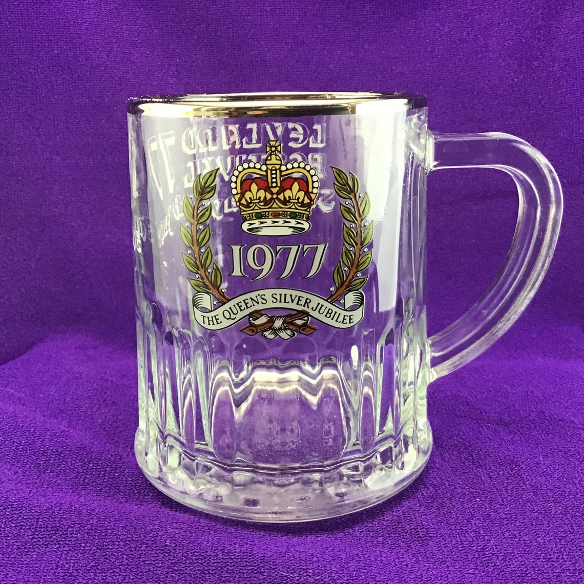 Queen Elizabeth II Silver Jubilee Beer Mug Tankard 1977 Half - Etsy Canada