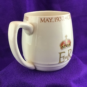 King Edward VIII Coronation Mug Coronation Cup 1937 Meakin - Etsy