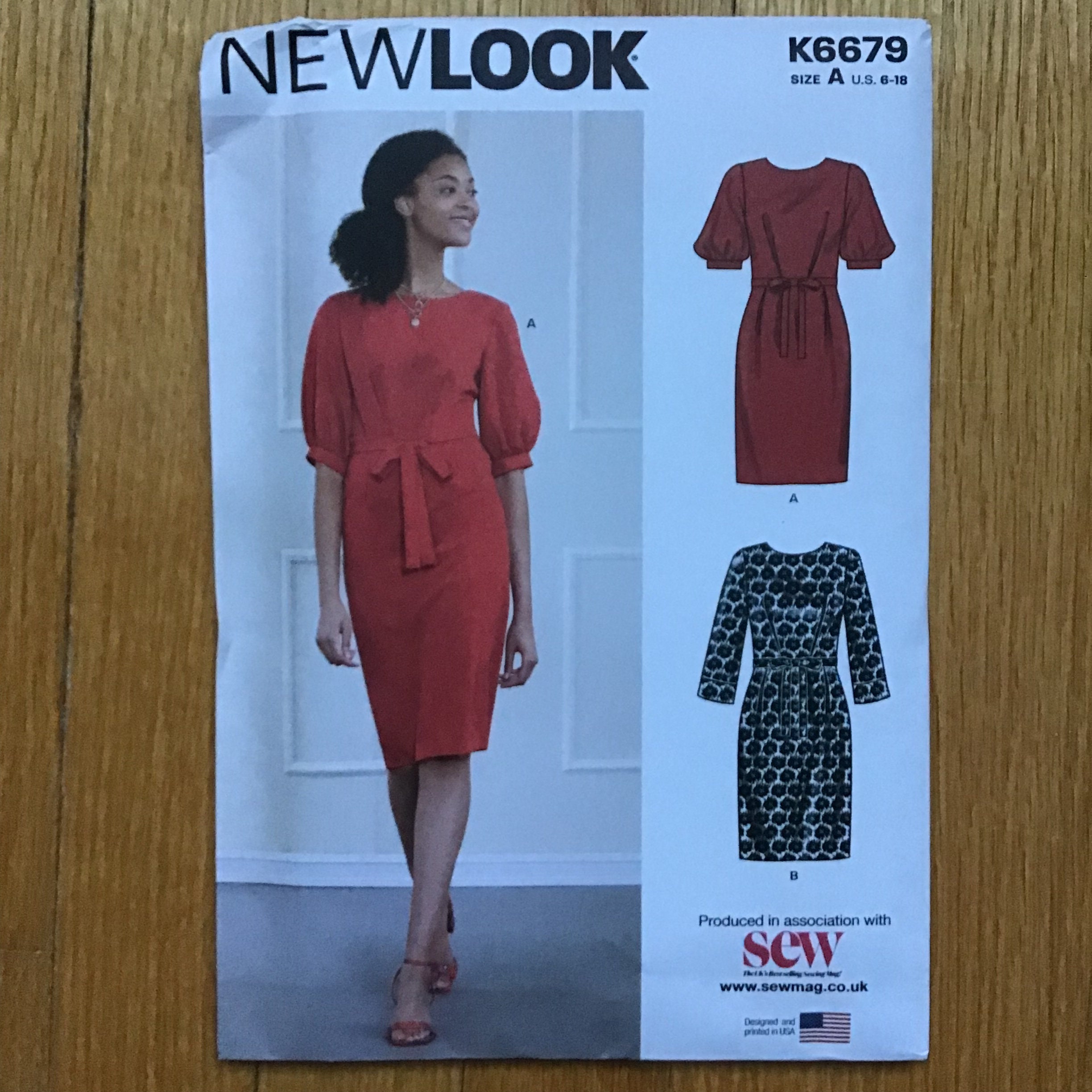 Misses Dress Pattern New Look 6679 Size 6 - 18 UNCUT - Etsy