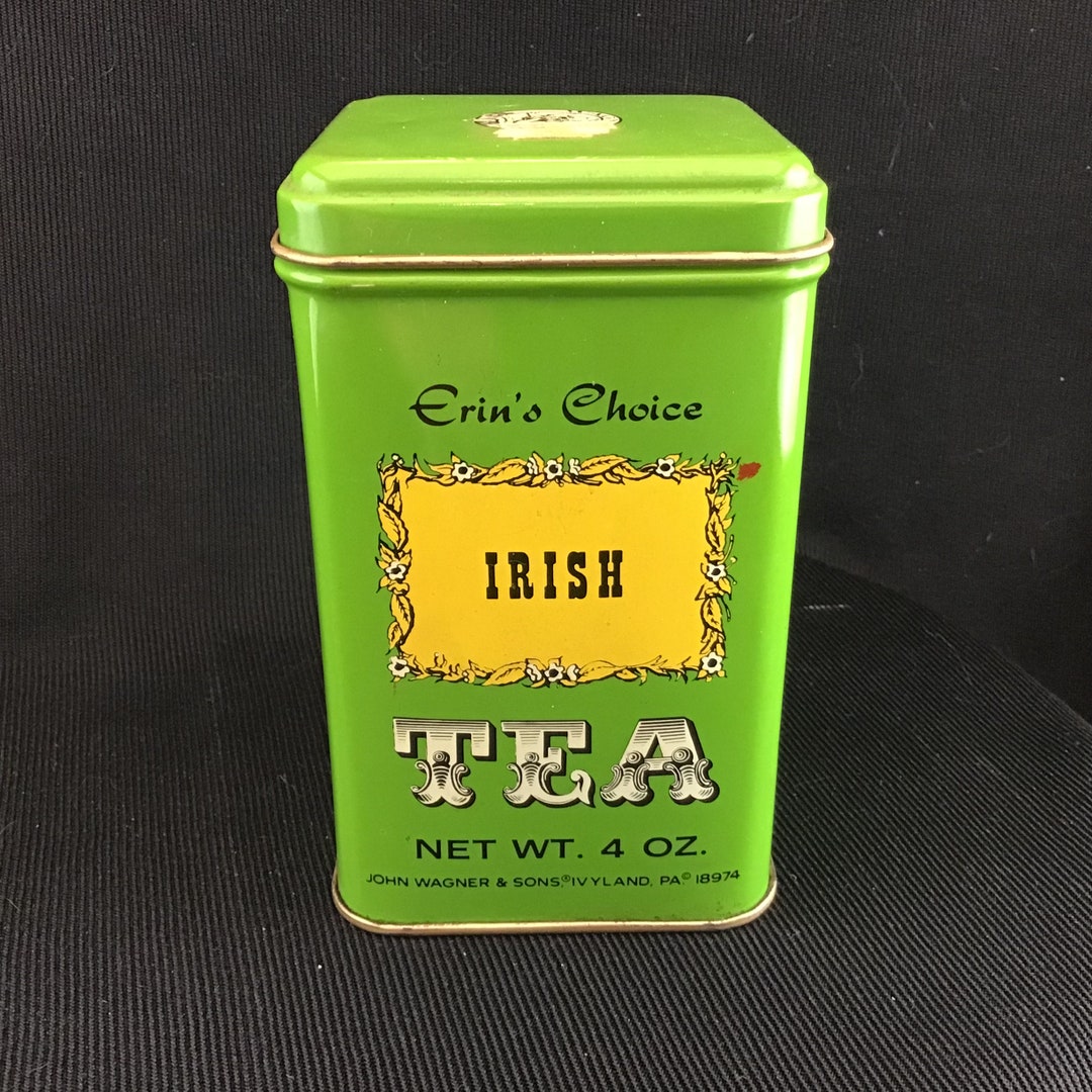Erins Choice Irish Tea Tin John Wagner and Sons Vintage Tea Tin - Etsy