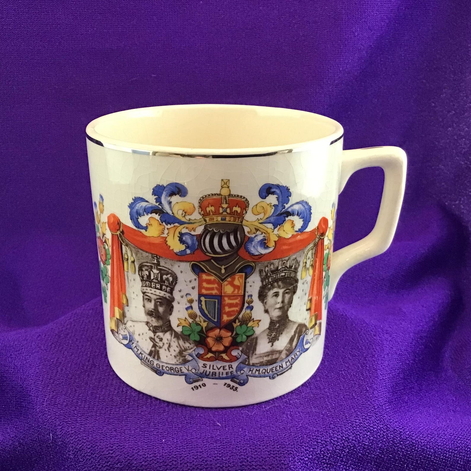 King George V & Queen Mary Silver Jubilee Cup – 1935 Morley Fox ...