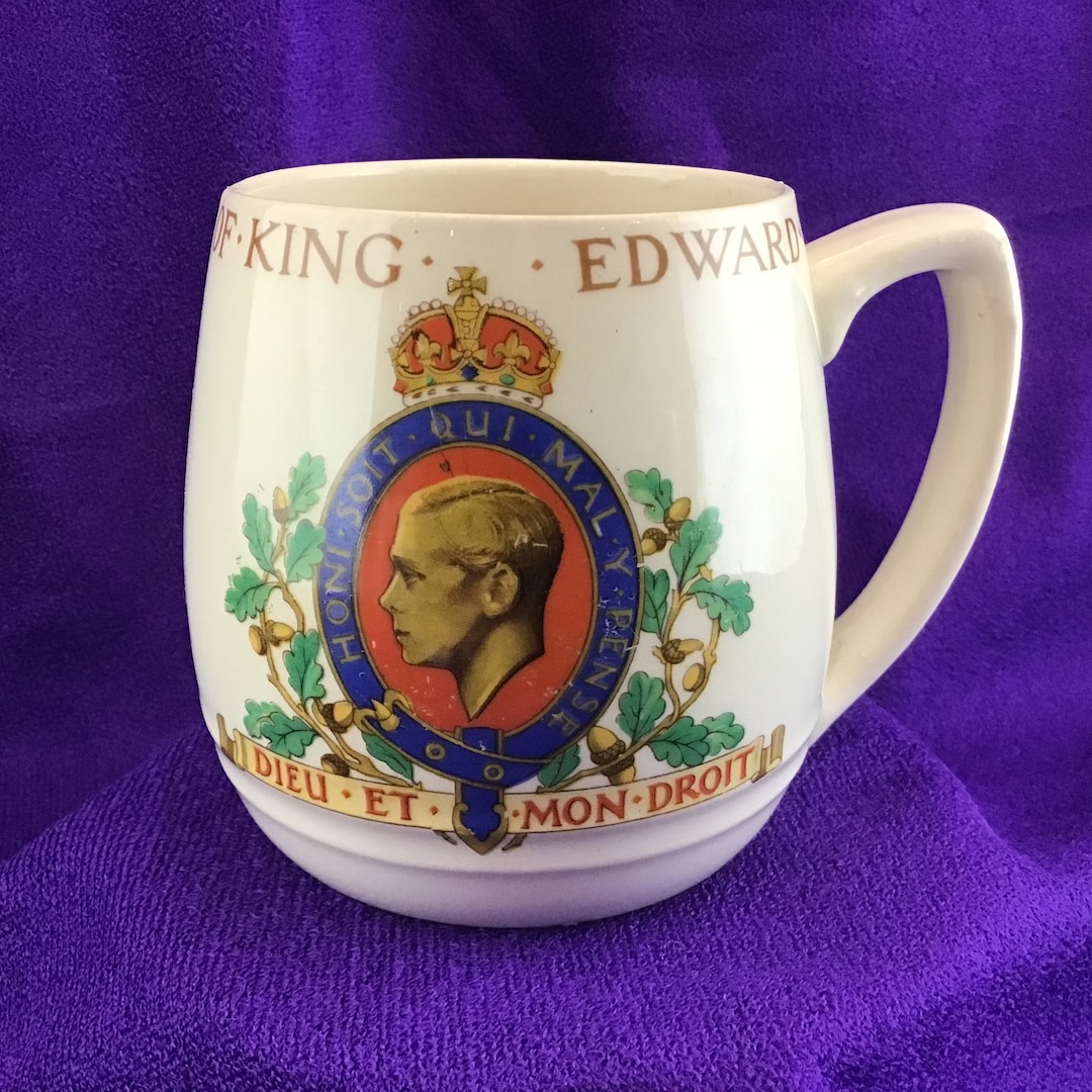 King Edward VIII Coronation Mug Coronation Cup 1937 Meakin - Etsy