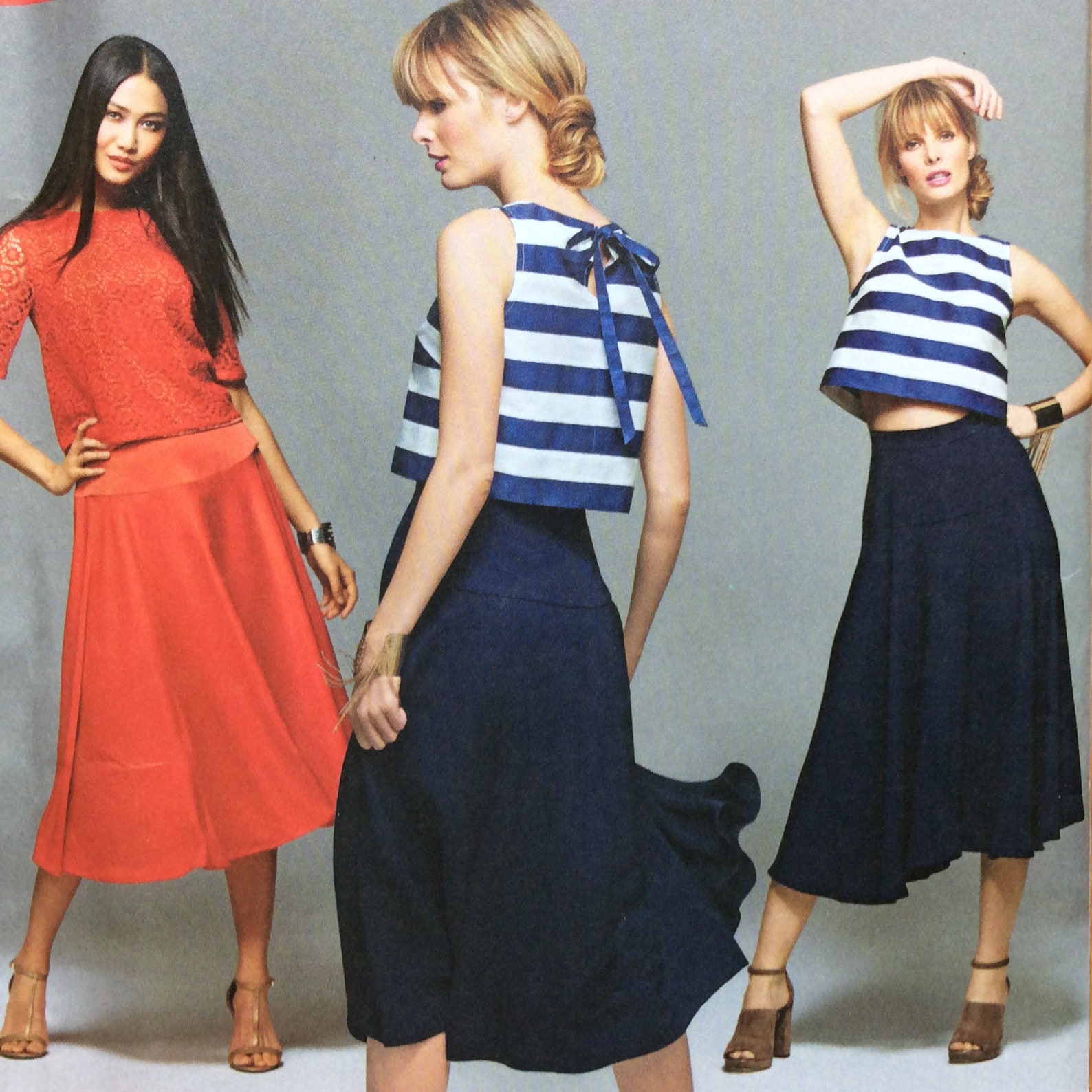 Misses Skirt and Top Pattern Simplicity 8128 UNCUT Size 6 8 10 - Etsy