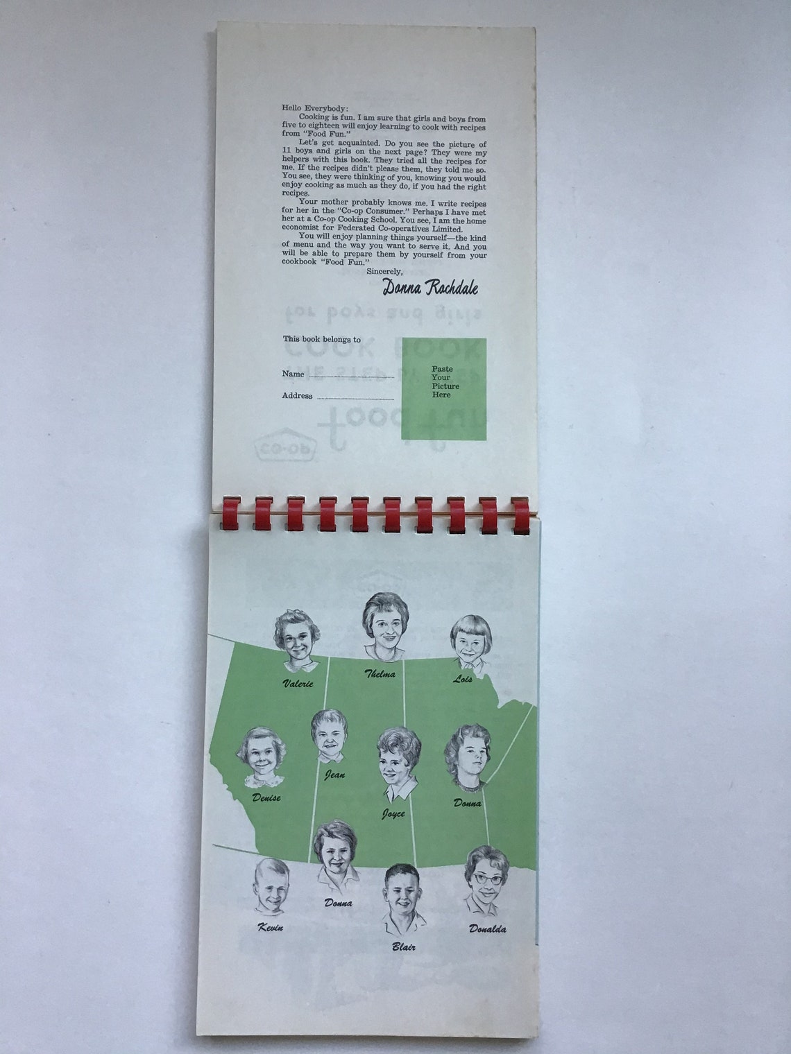 Co Op Food Fun Coil-bound Cookbook - Etsy