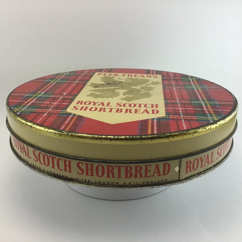 Peek Freans Tin Royal Scotch Shortbread Biscuit Tin Cookie Tin - Etsy