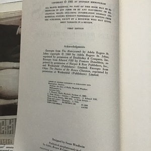 Duchess Story of Wallis Warfield Windsor by Stephen Birmingham First ...