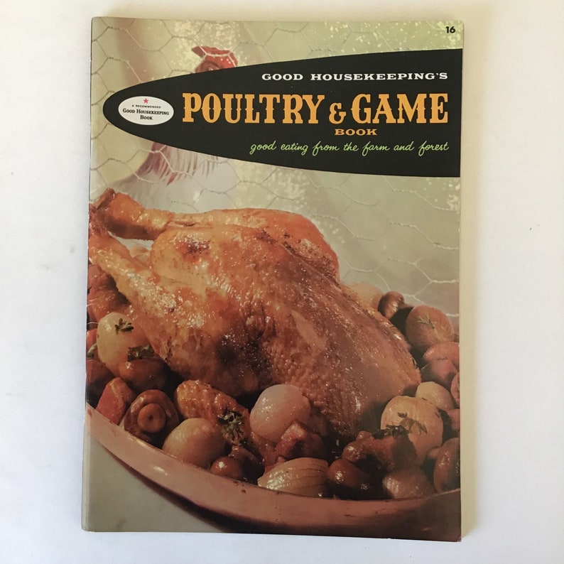 Good Housekeeping Poultry and Game Book Softcover Cookbook - Etsy