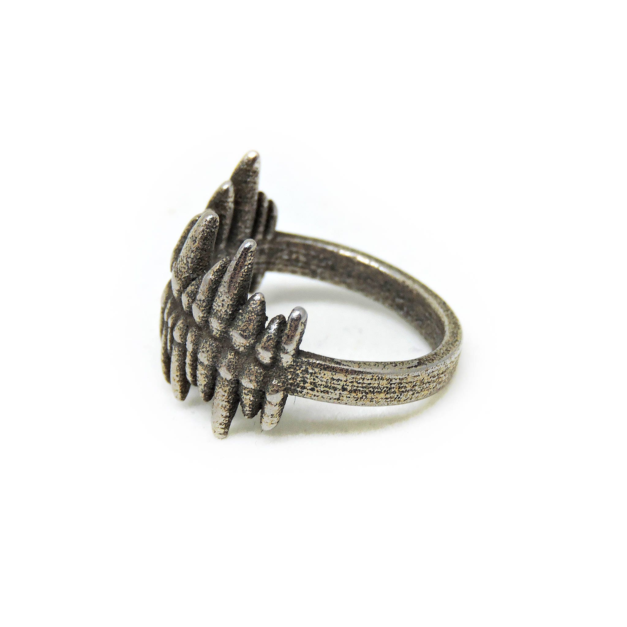 Steel Teeth Ring 3D Printed Ring Teeth Tooth Eldritch | Etsy