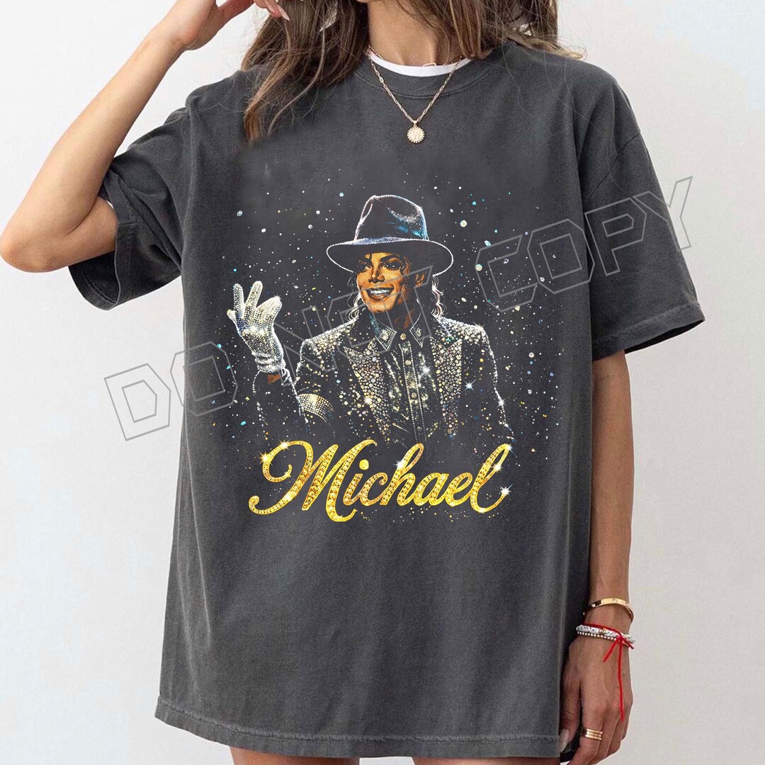 Comfort Colors Michael Jackson Shirt, King of Pop Shirt, Michael Fan ...
