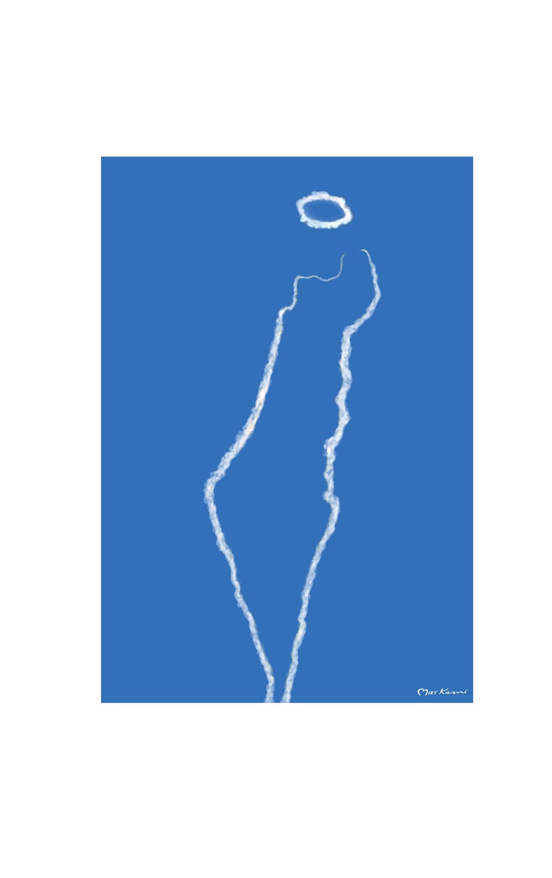 Iron Dome Interception IDF Map of Israel Minimalist Painting Giclee ...
