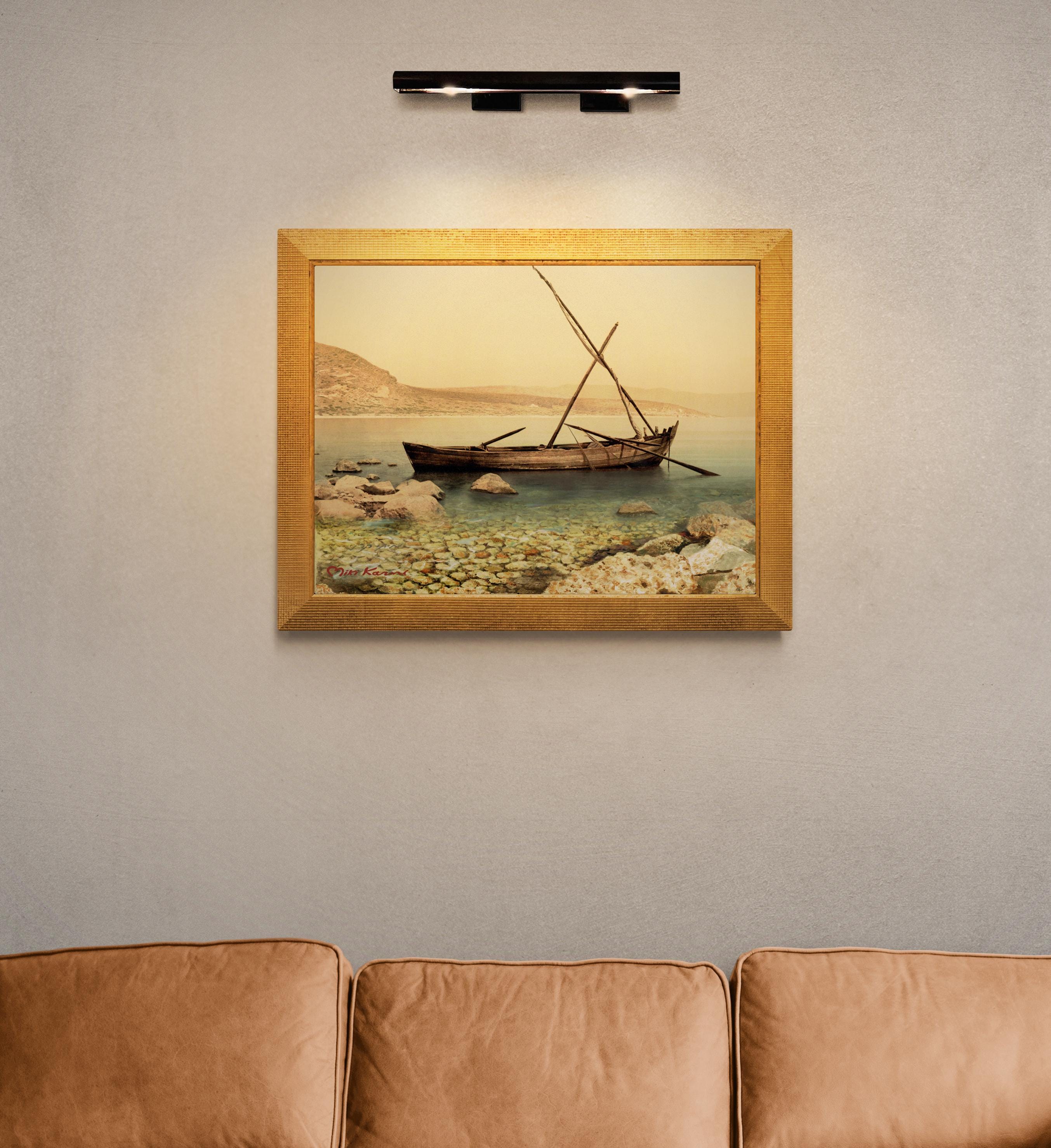 Jesus Boat on the Sea of Galilee – High-resolution Christian Art Print ...