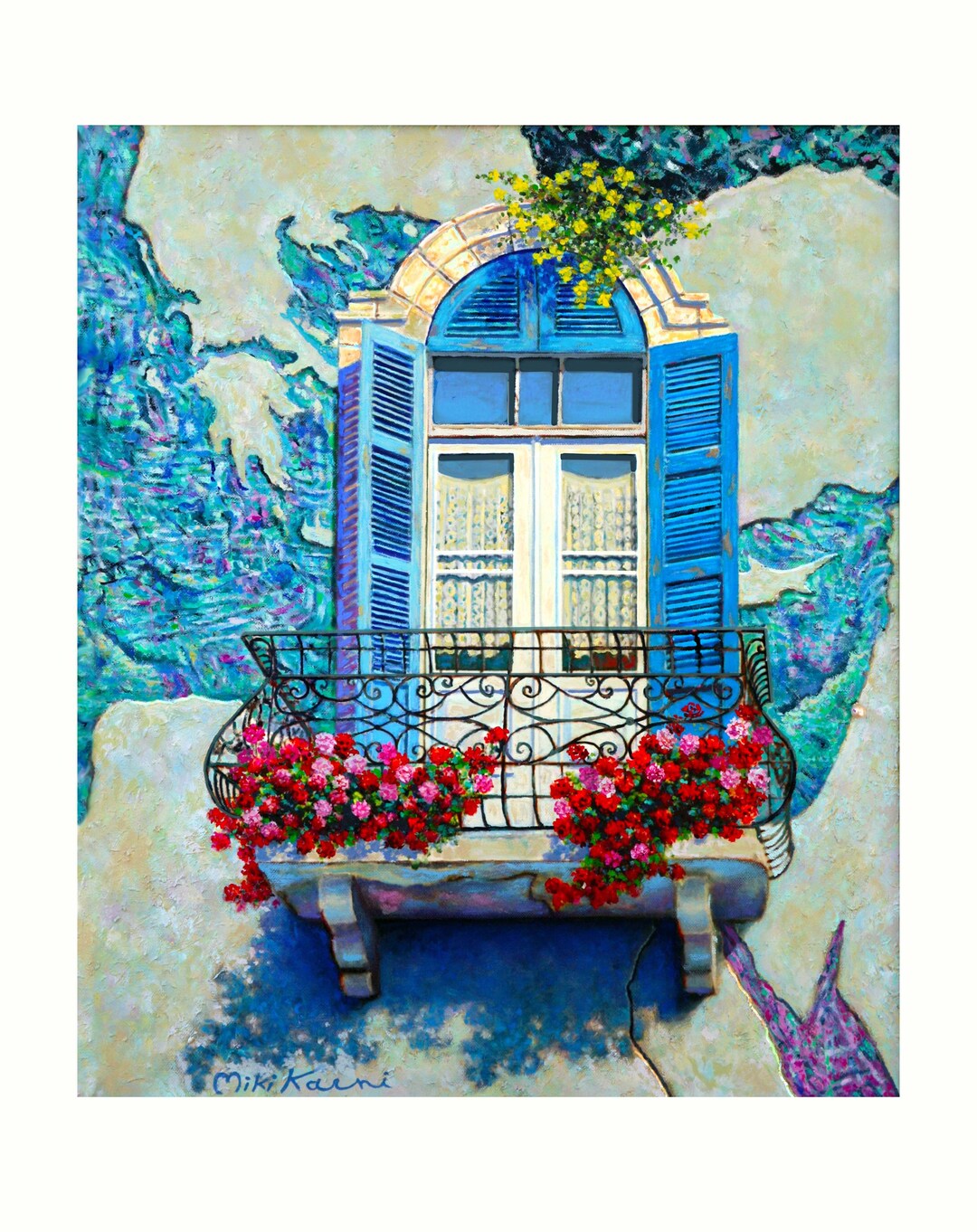 Ancient Map Shades of Conch Shell Window to the Mediterranean, Original ...