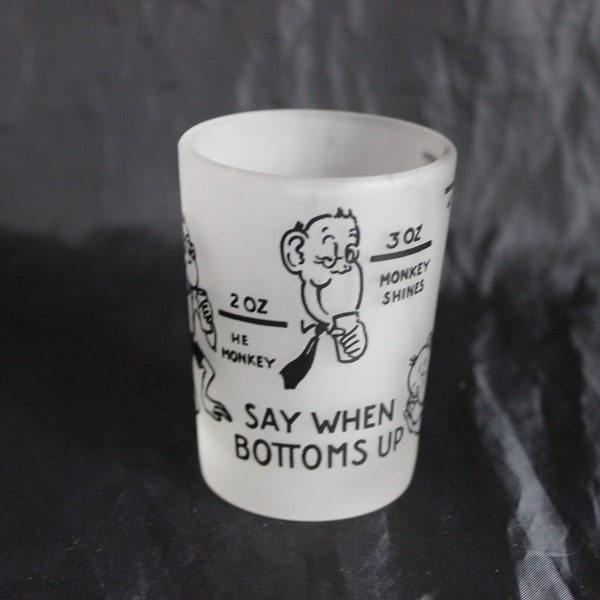 Frosted Shot Glass - Etsy