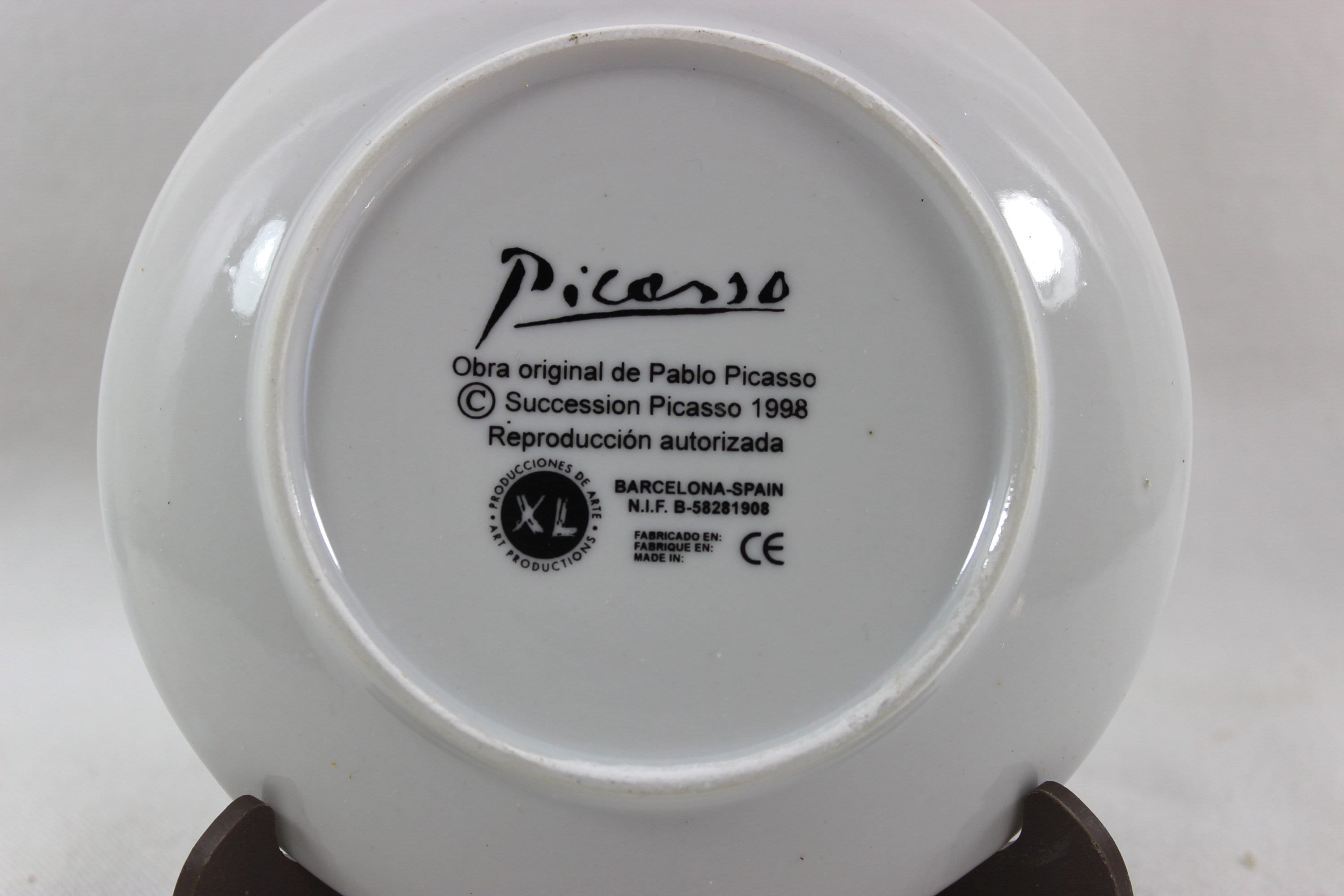 Picasso Toros Y Toreros Small Plate With Stand - Etsy