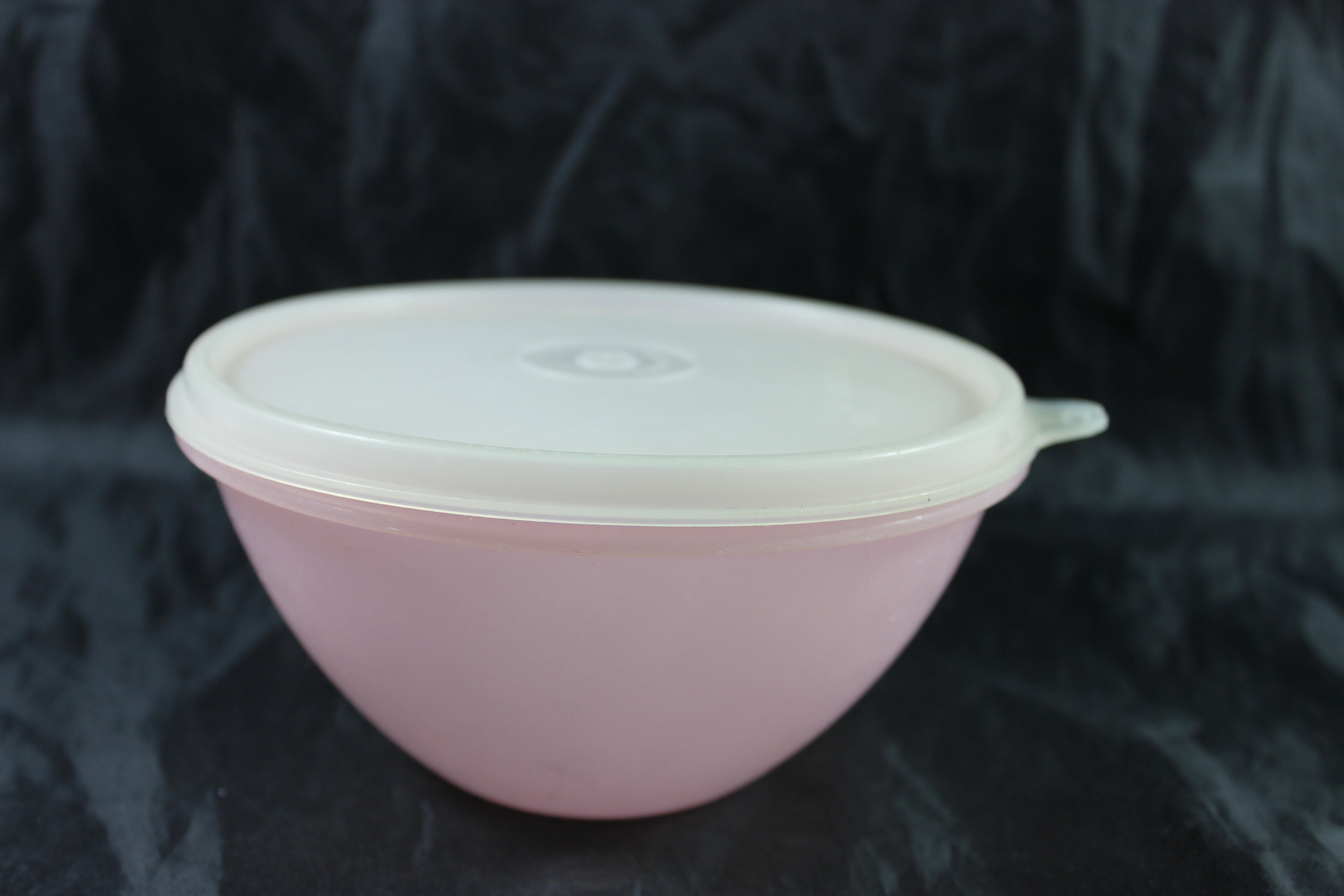 Vintage Tupperware 233 Small Pink Wonderlier Bowl W Clear Lid Orlando ...