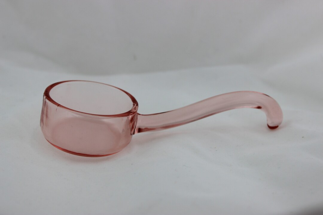 Pink Depression Glass Mayonnaise Condiment Ladle - Etsy