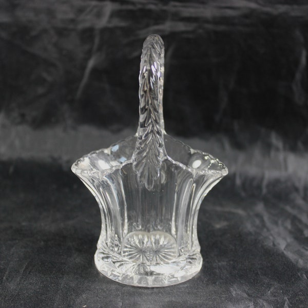Clear Glass Basket - Etsy