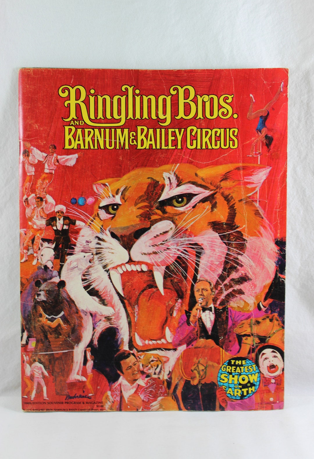 1975 Ringling Bros Barnum & Bailey Circus Program With Michu - Etsy