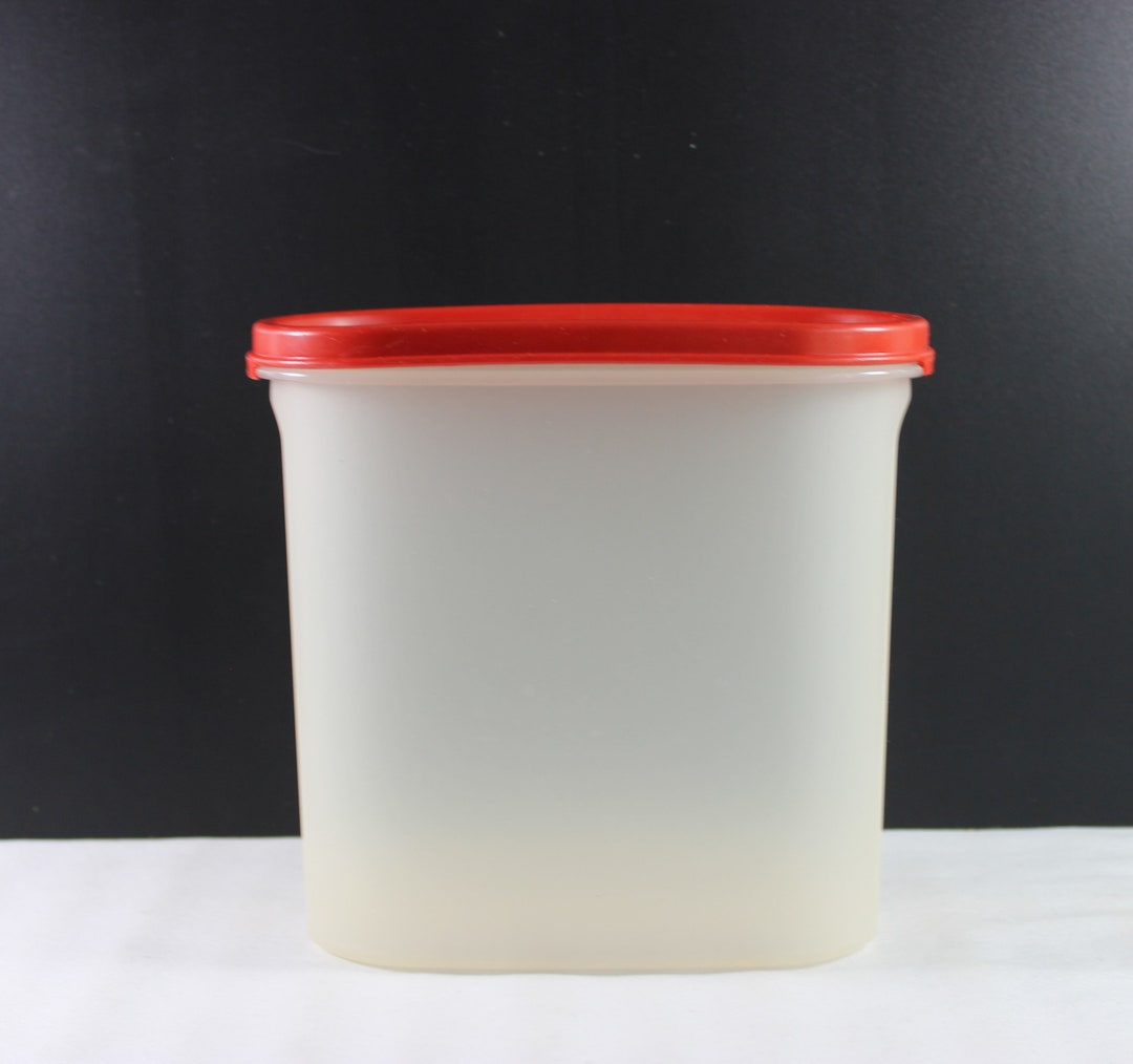 Vintage Tupperware Modular Mates 7-1/4 Cups 1.7 Litres With Red Lid ...