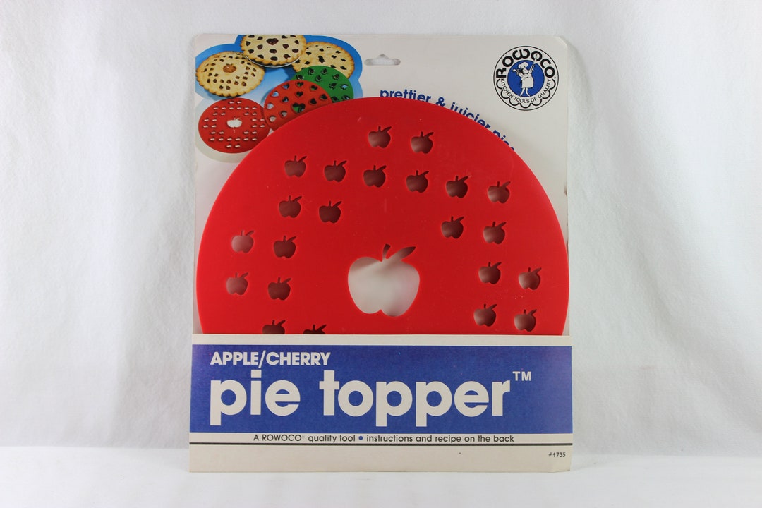 Rowoco Apple Cherry Pie Topper Pie Crust Cutter With Apples - Etsy