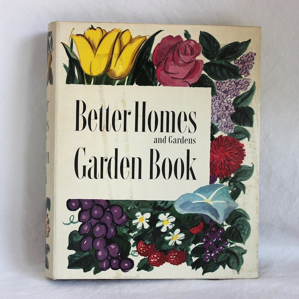 Vintage Garden Book - Etsy