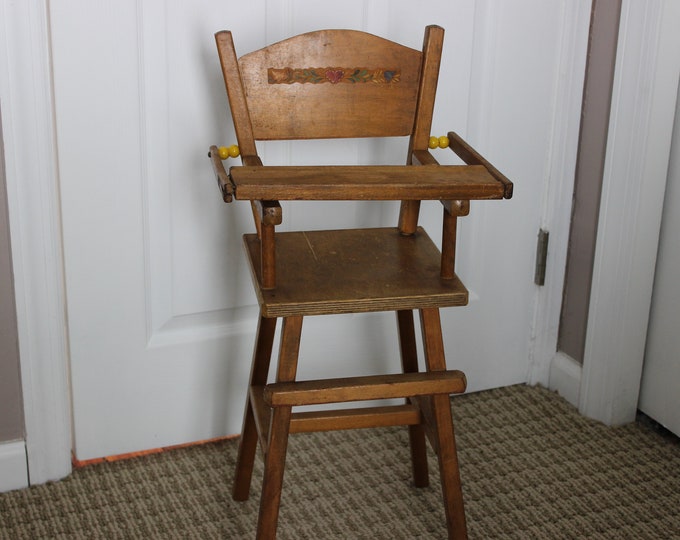 Vintage Whitney Doll High Chair - Etsy