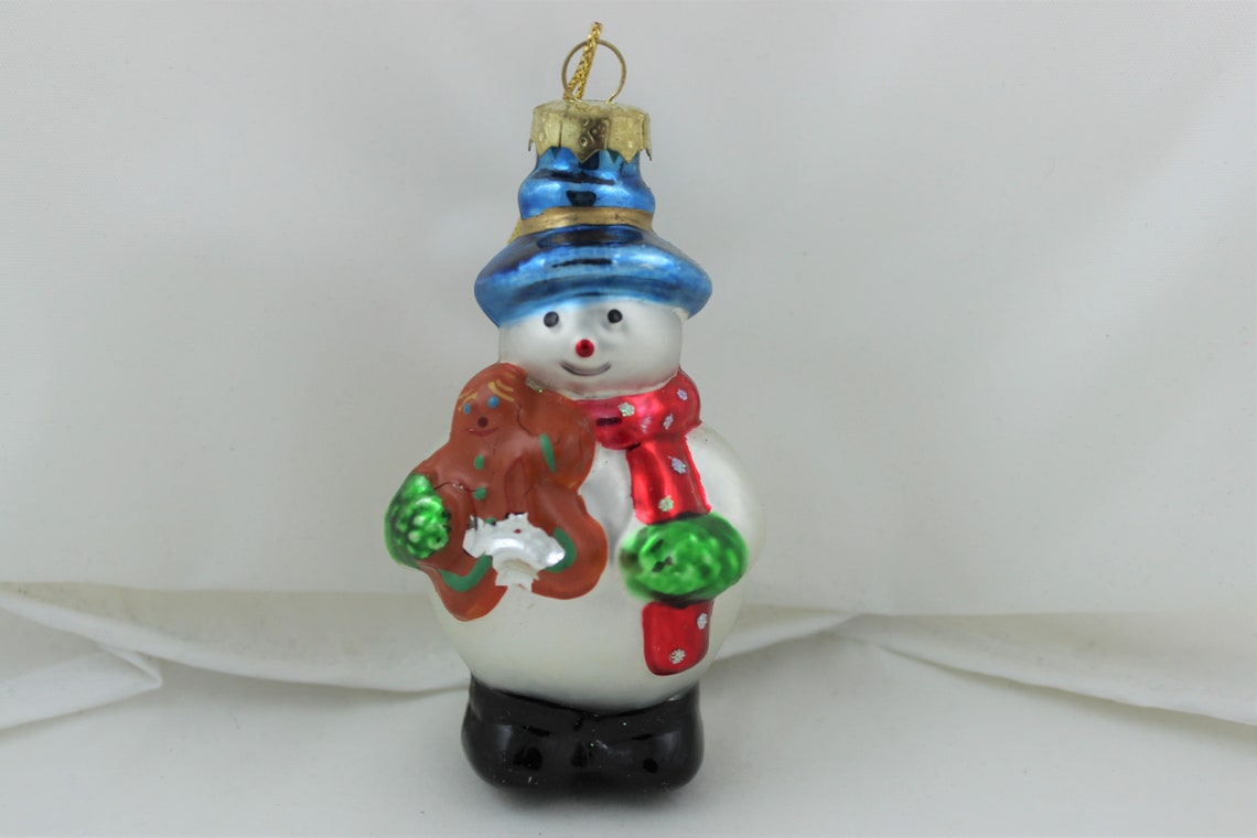 Thomas Pacconi Classics Museum Series Snowman With Gingerbread - Etsy