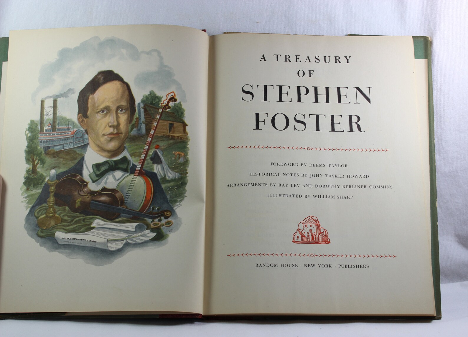 A Treasury of Stephen Foster First Printing 1946 - Etsy