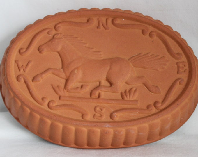 Sigma the Tastesetter Terra Cotta Earthenware Horse Mold Wall Plaque - Etsy
